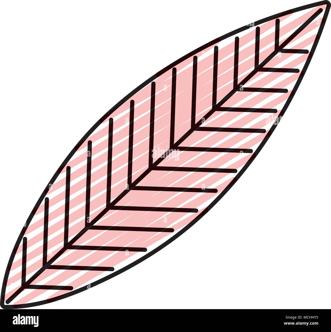 doodle nature cute spring leaf design Stock Vector Image & Art - Alamy