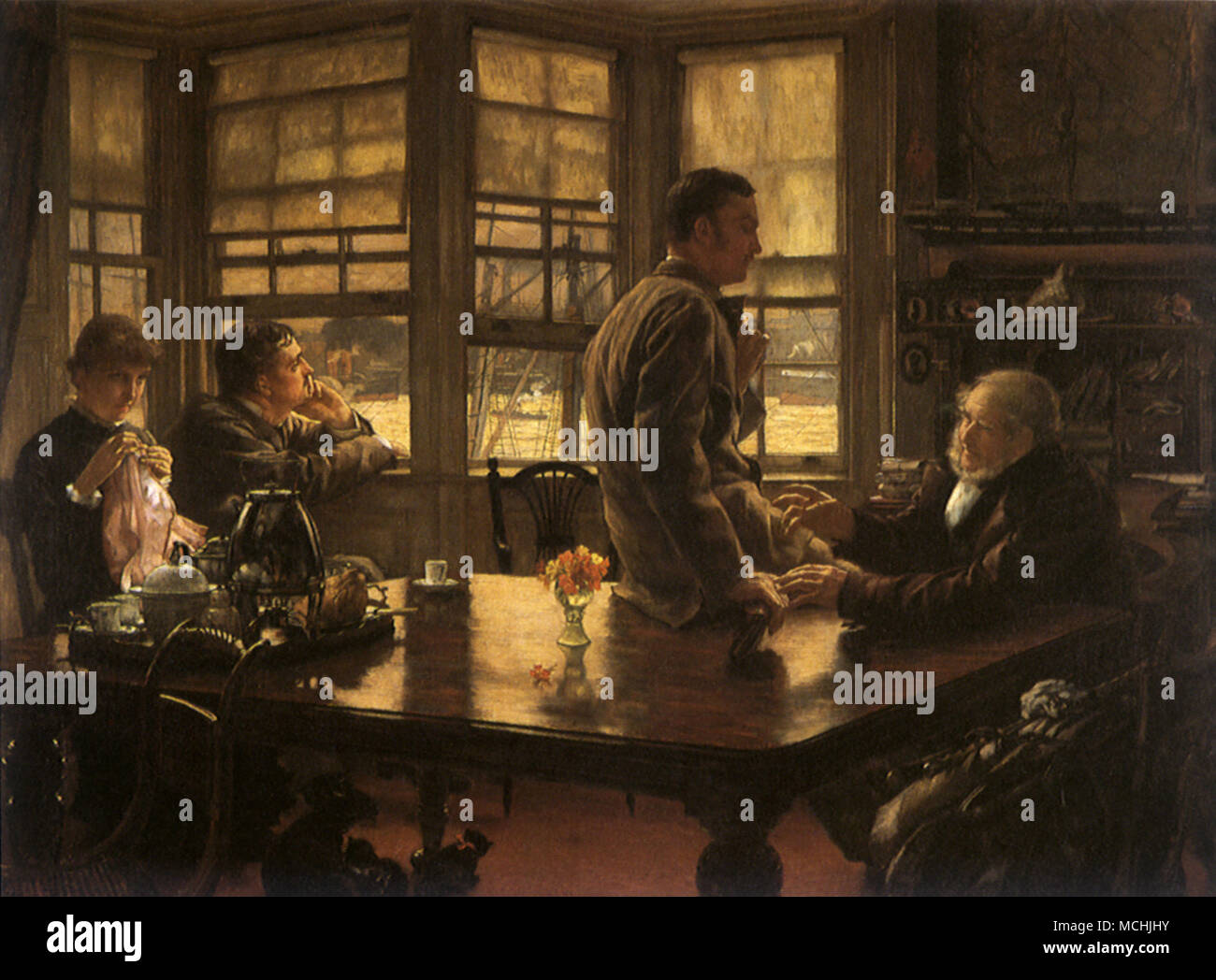Tissot the prodigal son in modern life hi-res stock photography and ...