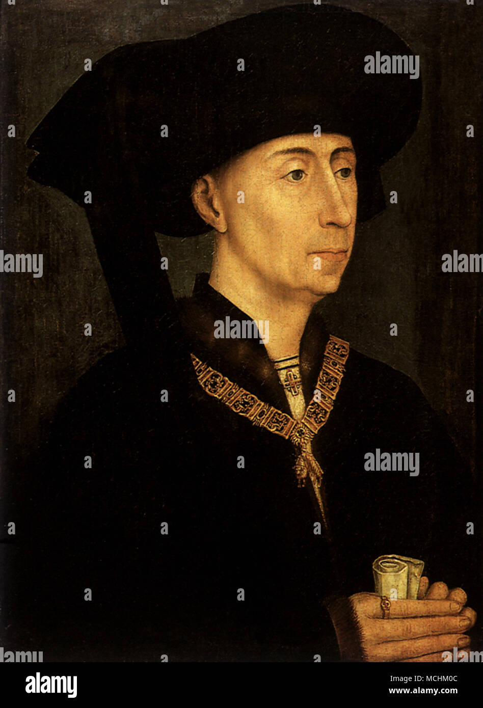 Portrait of Phillip the Good Stock Photo - Alamy