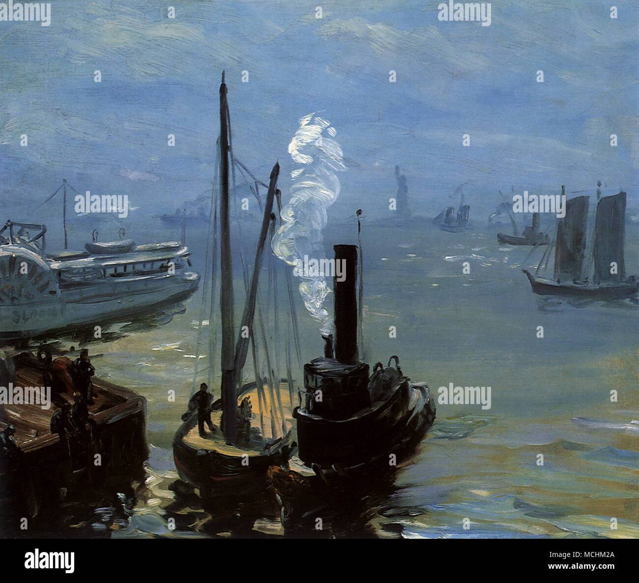 Lighter ships hi-res stock photography and images - Alamy