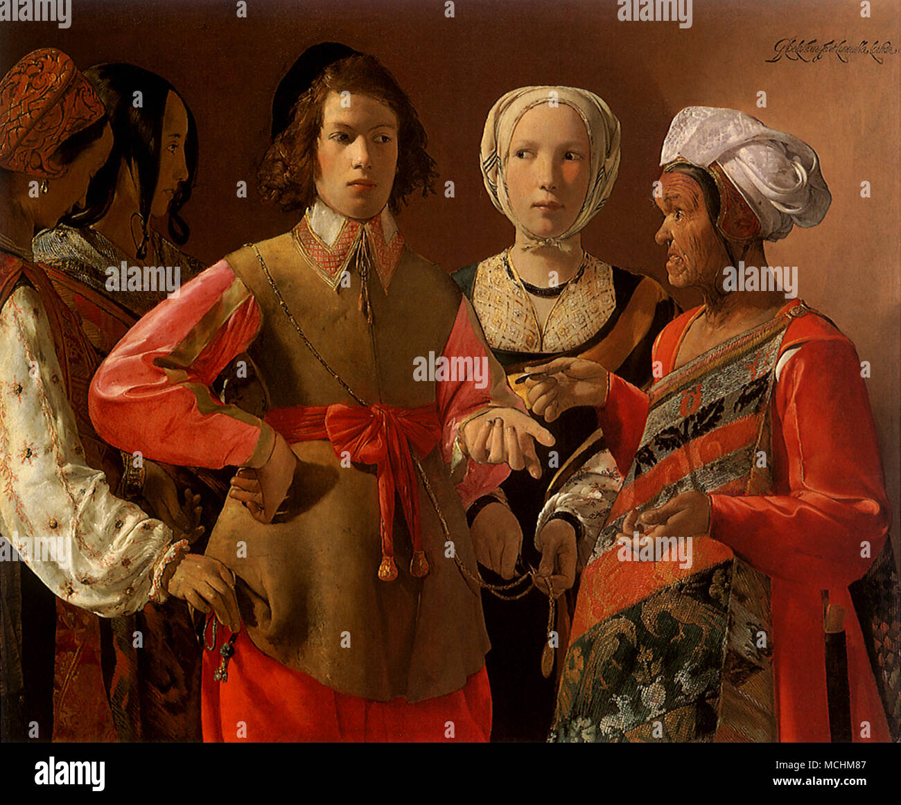 Fortune Teller, The (La Diseuse De Bonne Aventure Stock Photo - Alamy