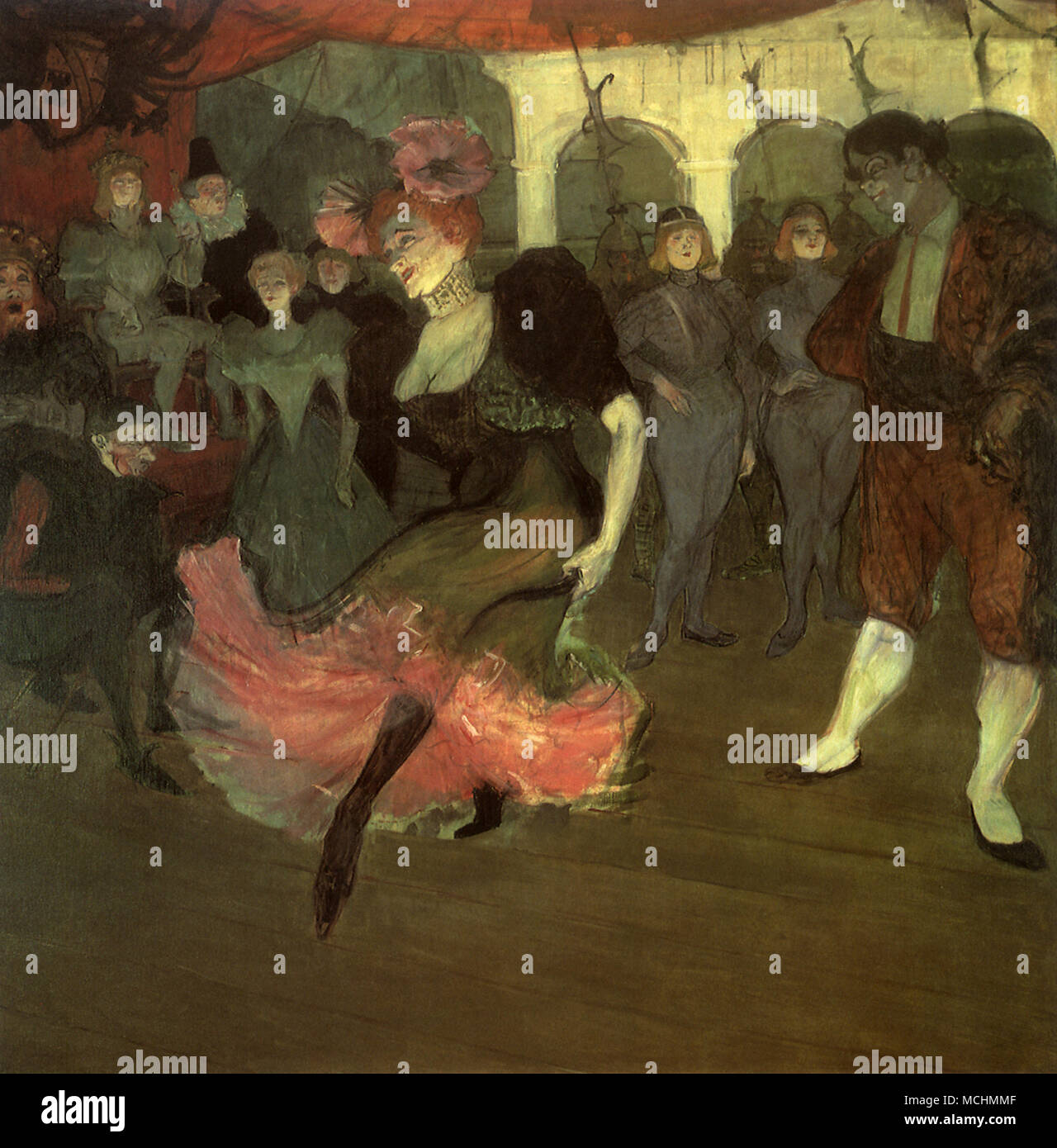 Marcelle Lender dancing the Bolero in Chilpéric Stock Photo - Alamy