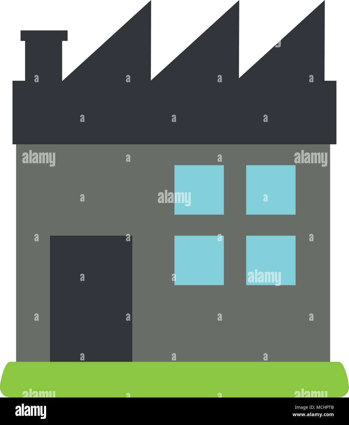 Factory building symbol Stock Vector Image & Art - Alamy