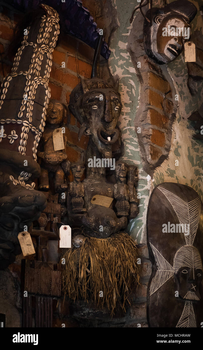 New Orleans French Quarter Voodoo Shop Stock Photo - Alamy