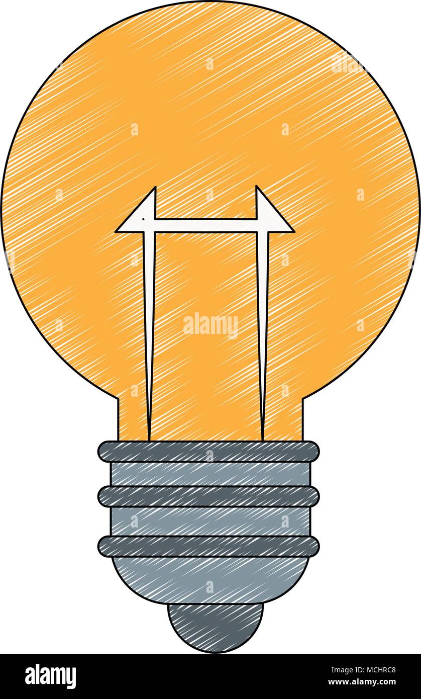 Light bulb idea symbol scribble Stock Vector Image & Art - Alamy