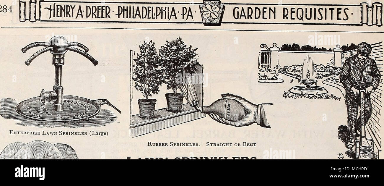 . GARDEN REQUISITES Stock Photo - Alamy