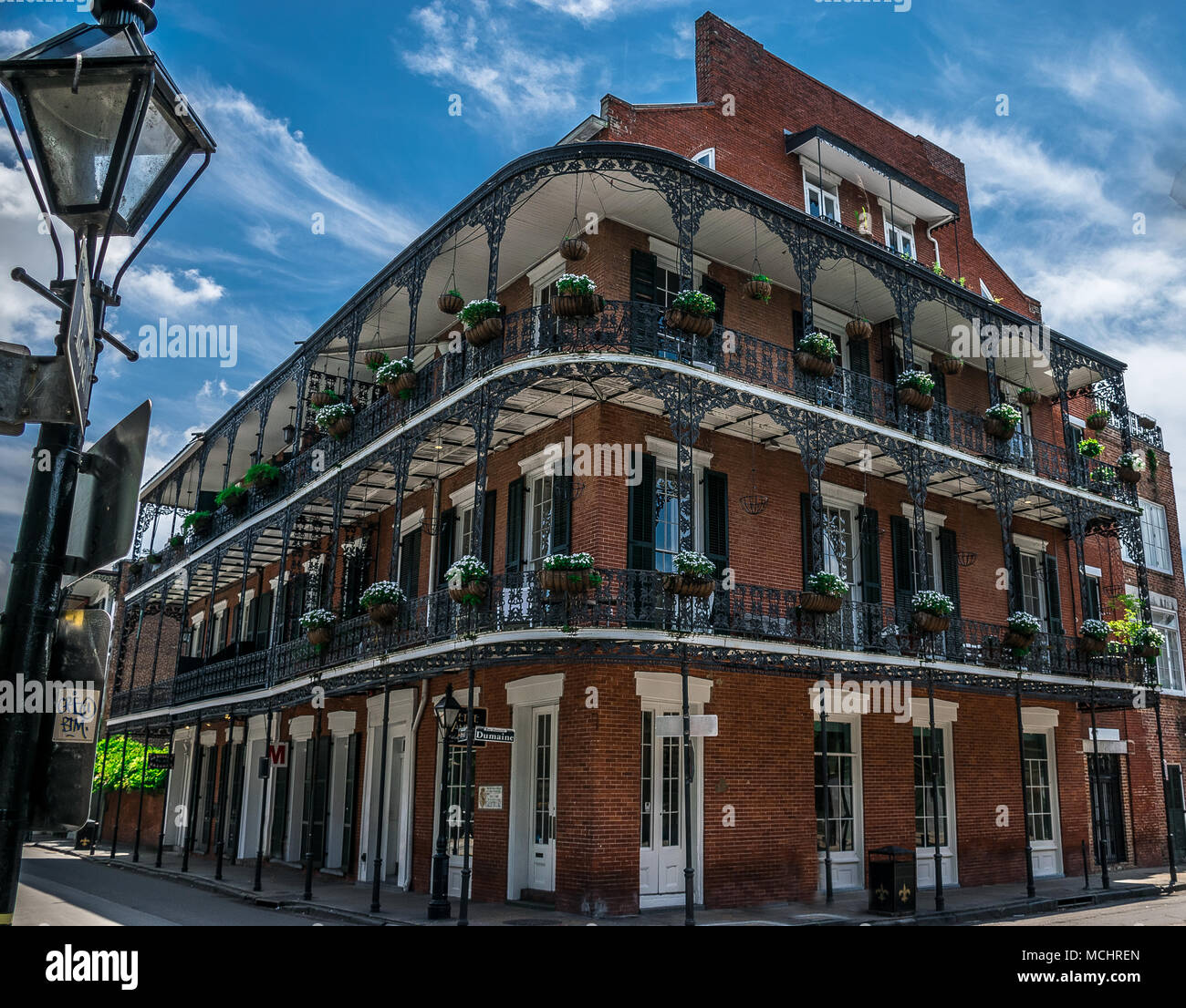 Wrought iron architecture hi-res stock photography and images - Alamy