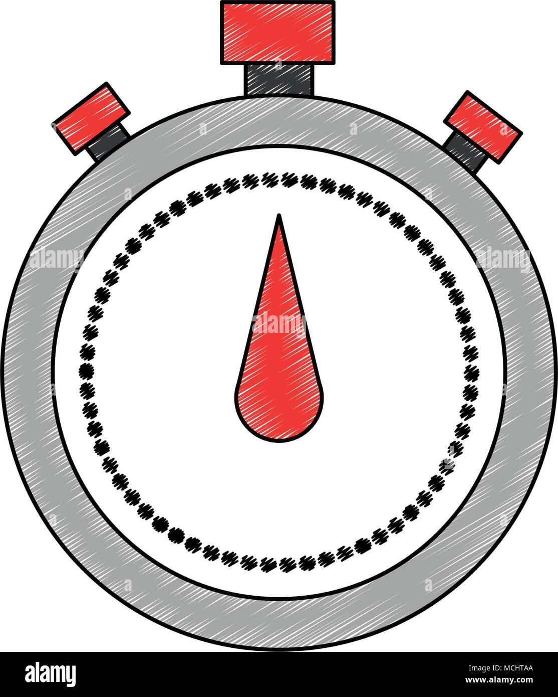 Chronometer timer symbol scribble Stock Vector Image & Art - Alamy