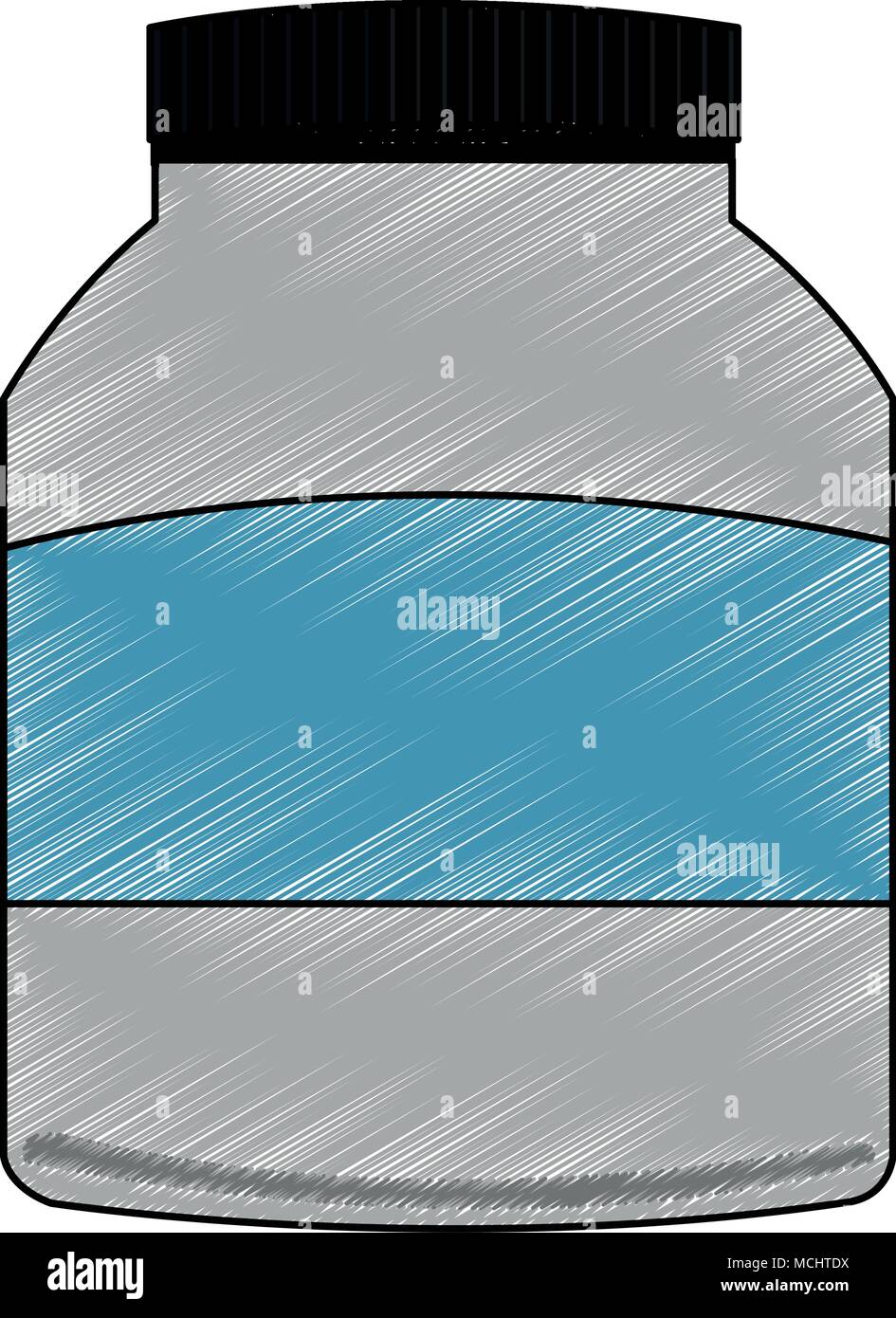 Medicine bottle isolated scribble Stock Vector Image & Art - Alamy