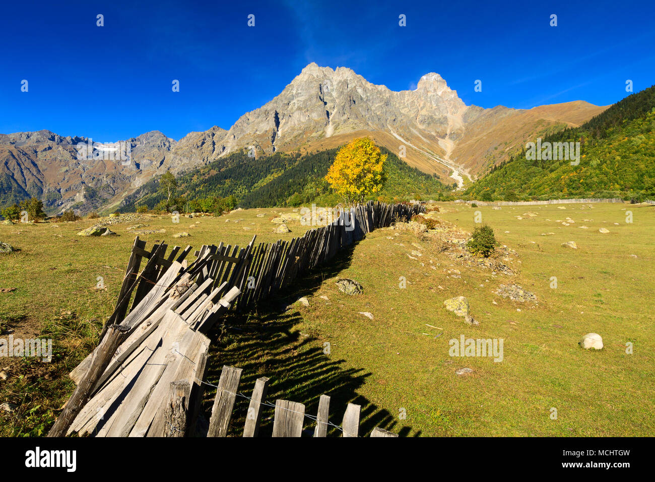 Ushba from mazeri hi-res stock photography and images - Alamy
