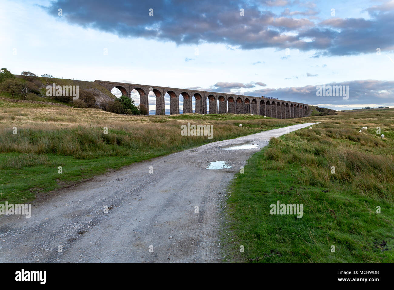 Near Ingleton, North Yorkshire, England, UK - September 11, 2016: A ...