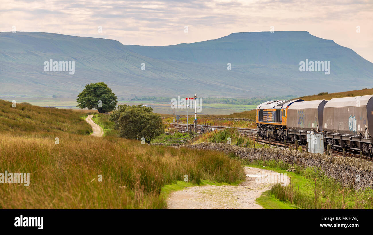Near Ingleton, North Yorkshire, England, UK - September 13, 2016: A ...