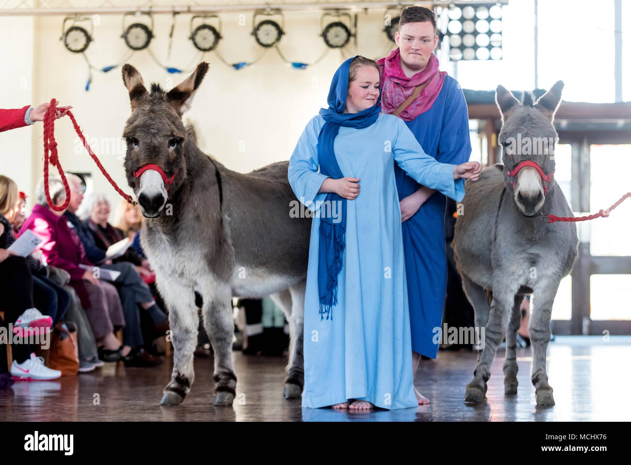 Nativity play donkey hi-res stock photography and images - Alamy