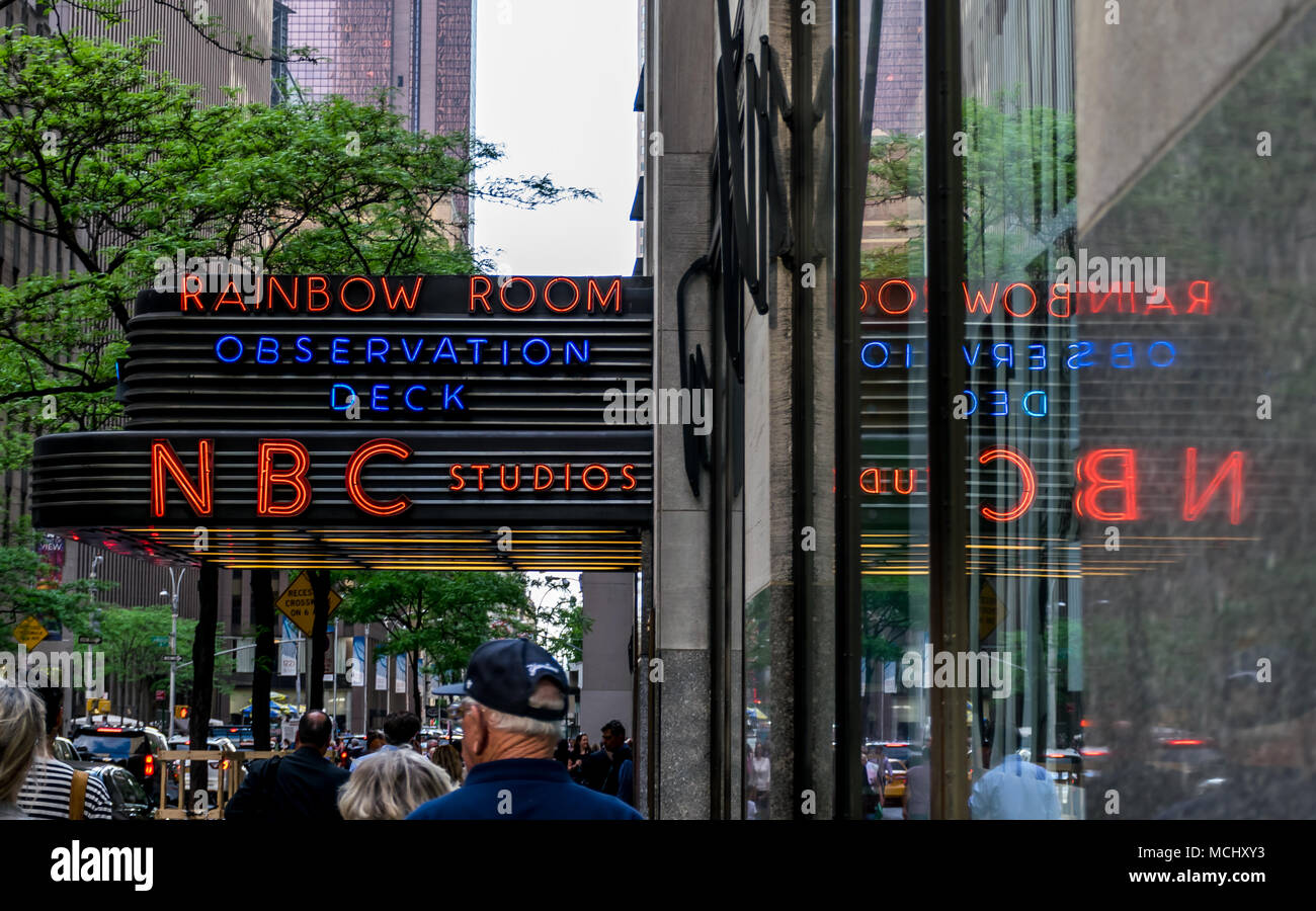New York City NBC Studios Stock Photo - Alamy