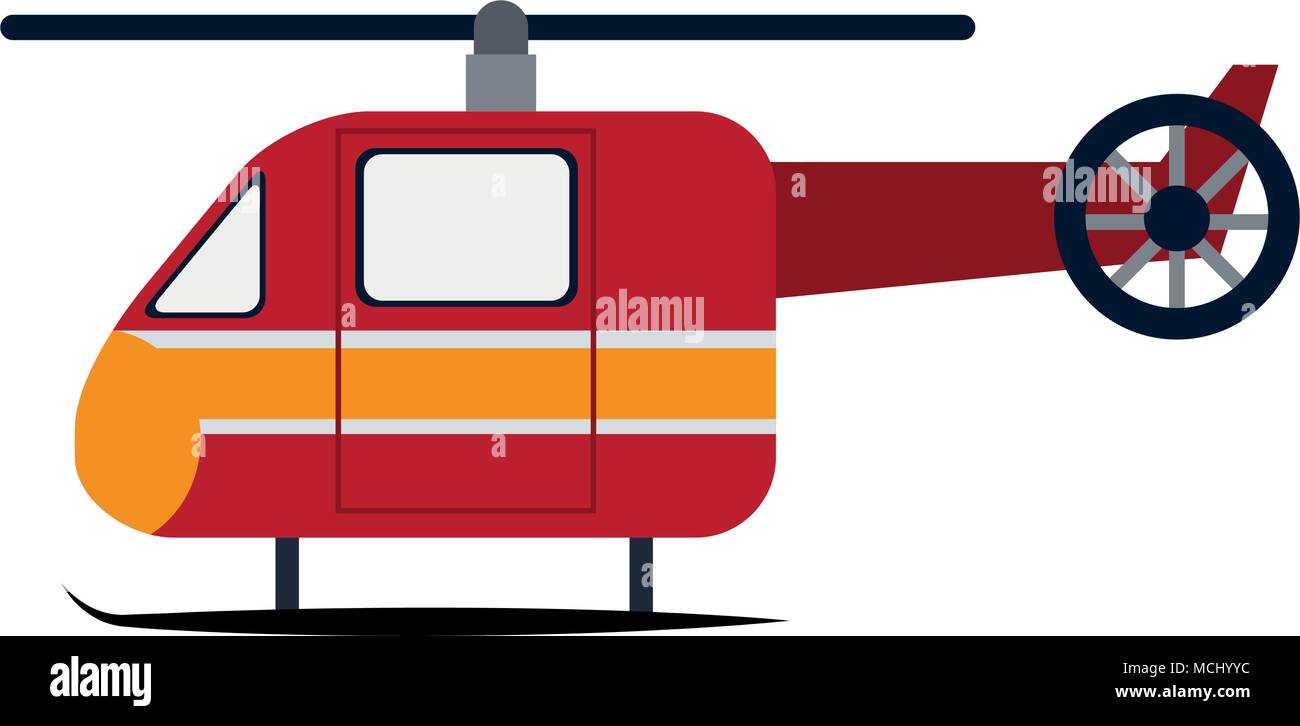 Emergency chopper Stock Vector Images - Alamy