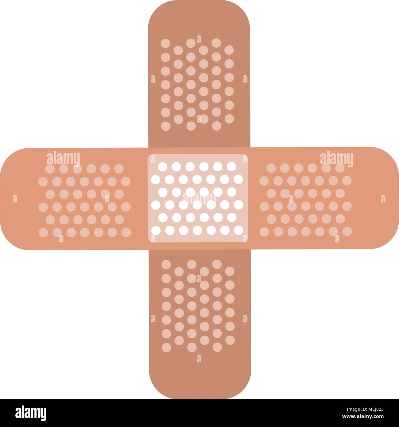 Bandages crossed symbol Stock Vector Image & Art - Alamy