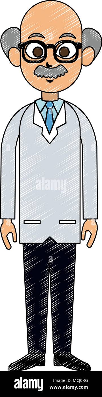 Male doctor cartoon scribble Stock Vector Image & Art - Alamy