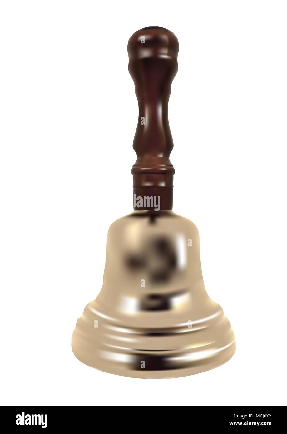 Bronze bell Stock Vector Images - Alamy