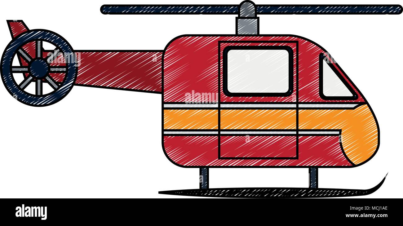 Paramedic air ambulance helicopter Stock Vector Images - Alamy