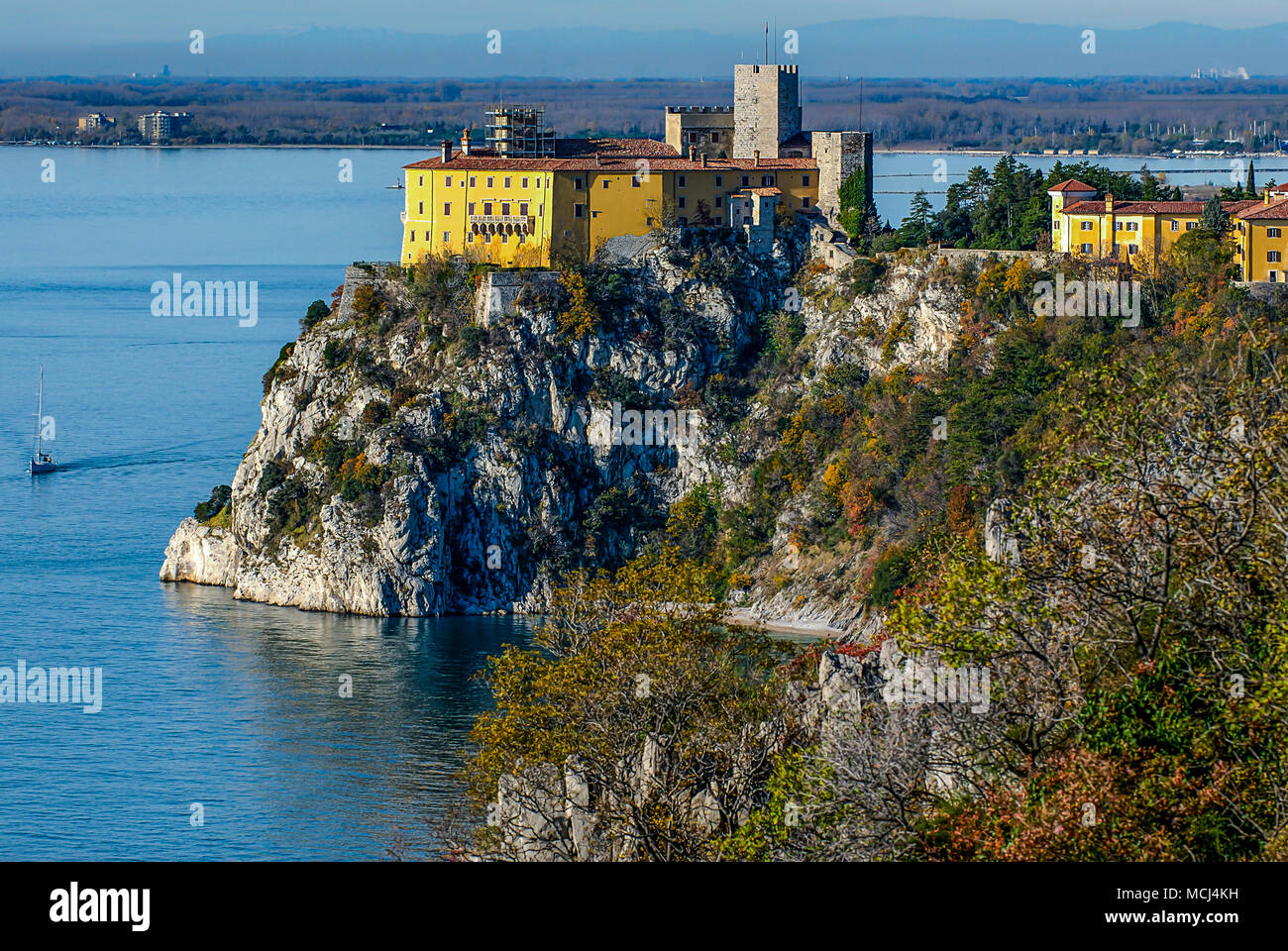 Italia Friuli Venezia Giulia Trieste Castello di Duino | Italy Friuli Venezia Giulia Trieste ...