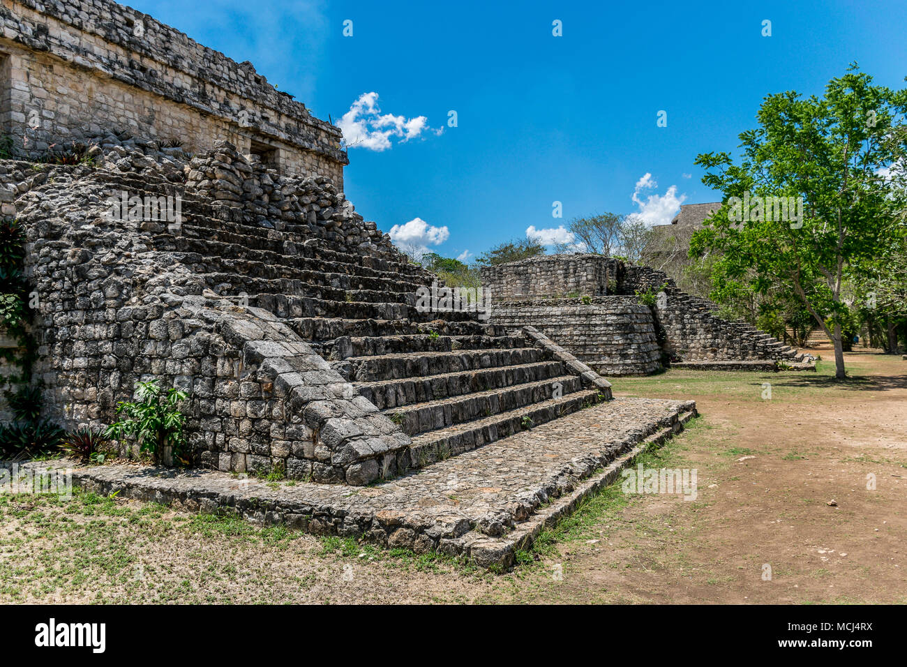 Ek Balam Mexico Mayan Acropolis, Artifacts, Temples, and Ruins Stock ...