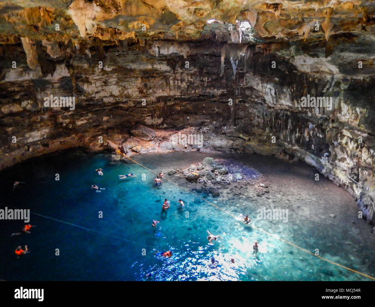 Yucatan, Mexico - Samula Cenote Stock Photo - Alamy