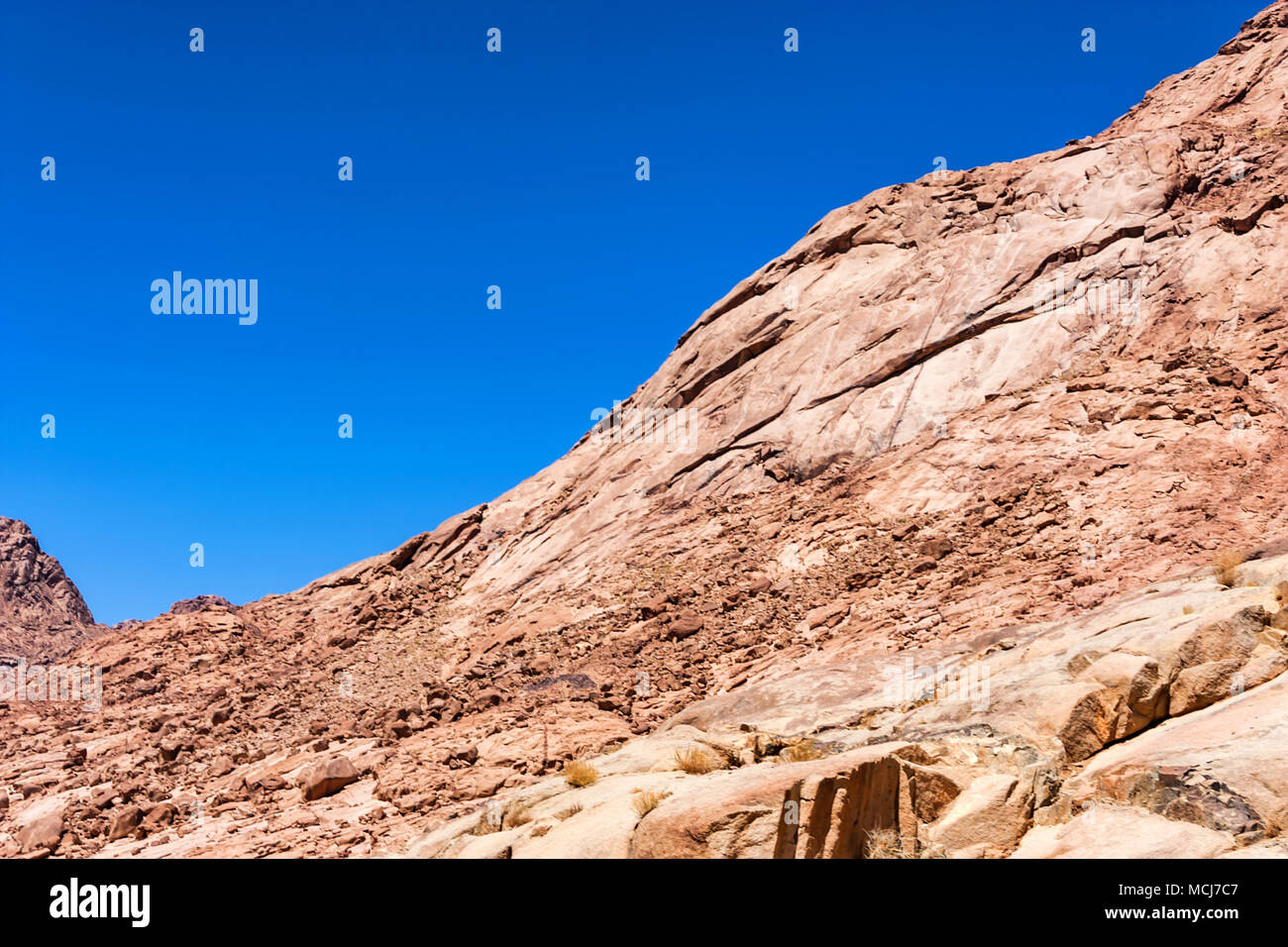 Rocks in desert on Sinai peninsula Stock Photo - Alamy