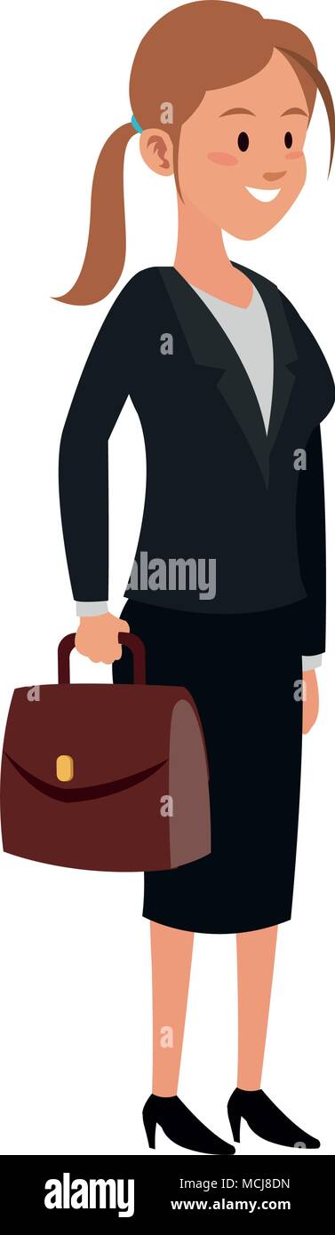 Executive business woman cartoon Stock Vector Image & Art - Alamy
