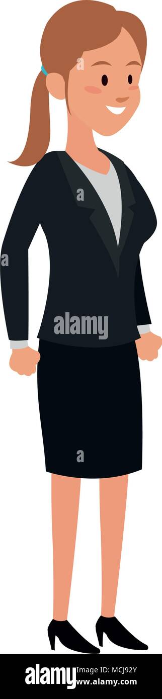 Executive business woman cartoon Stock Vector Image & Art - Alamy