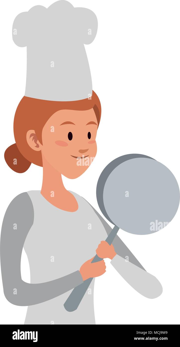 Female Cartoon Chef High Resolution Stock Photography and Images - Alamy