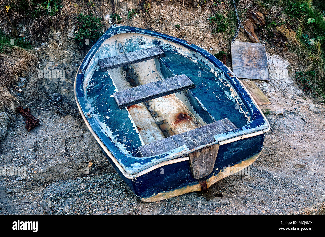 Glass fibre rowing boat hi-res stock photography and images - Alamy