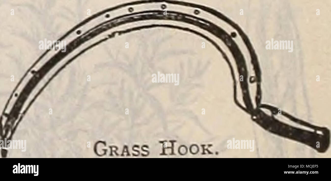 . Grass Hook Stock Photo - Alamy