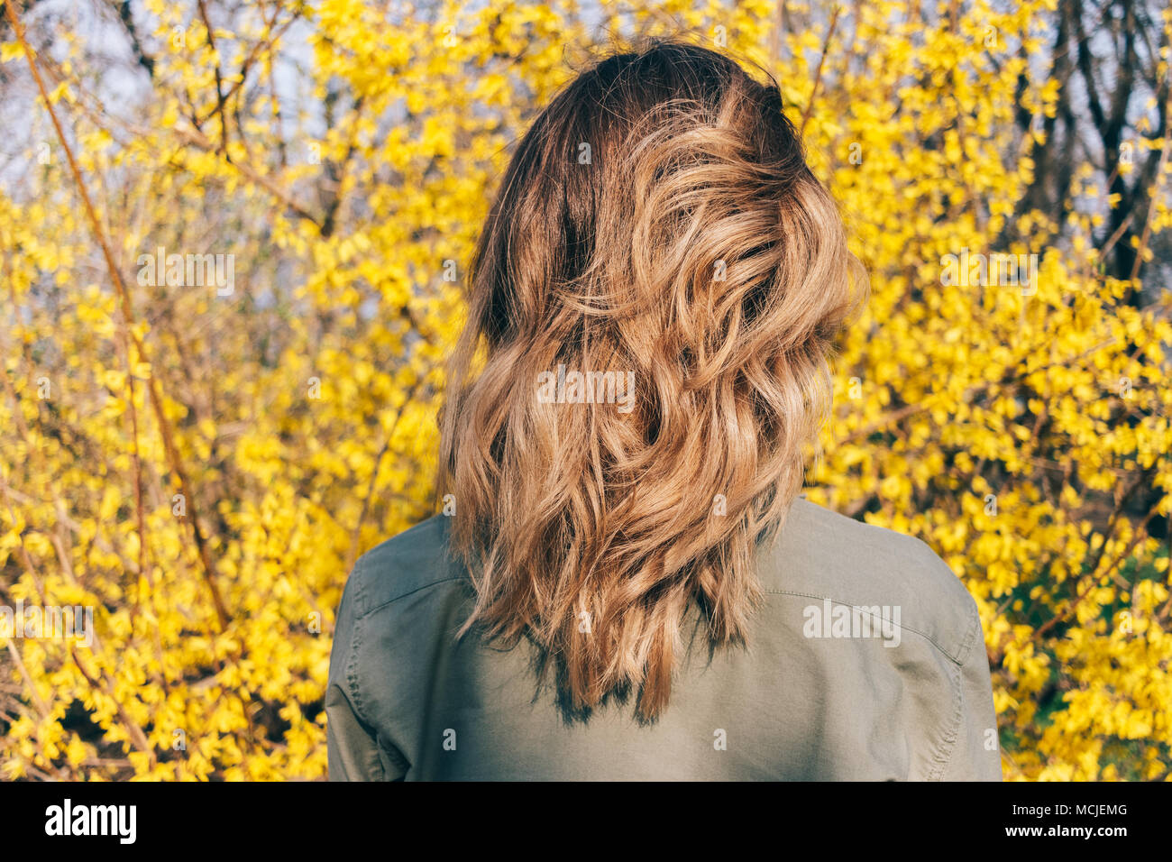 Bush of hair hi-res stock photography and images - Alamy