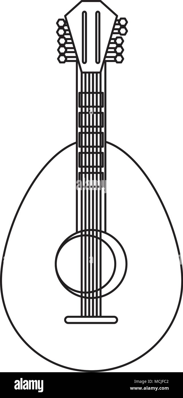 Mandolin Lute Drawing, Musical Instruments, String, 50% OFF