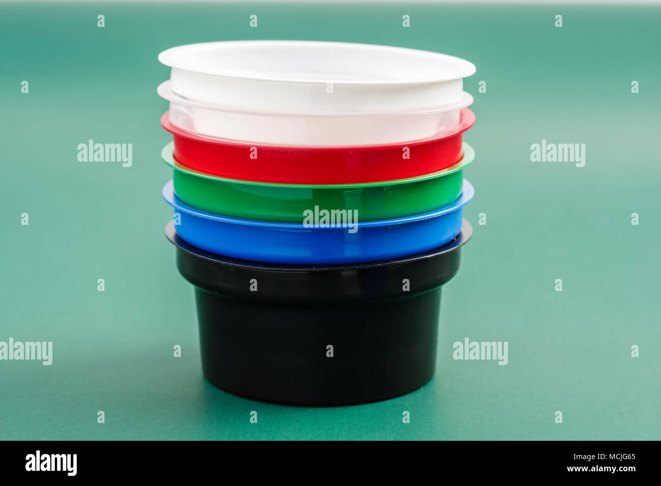 plastic containers for food liquids Stock Photo - Alamy