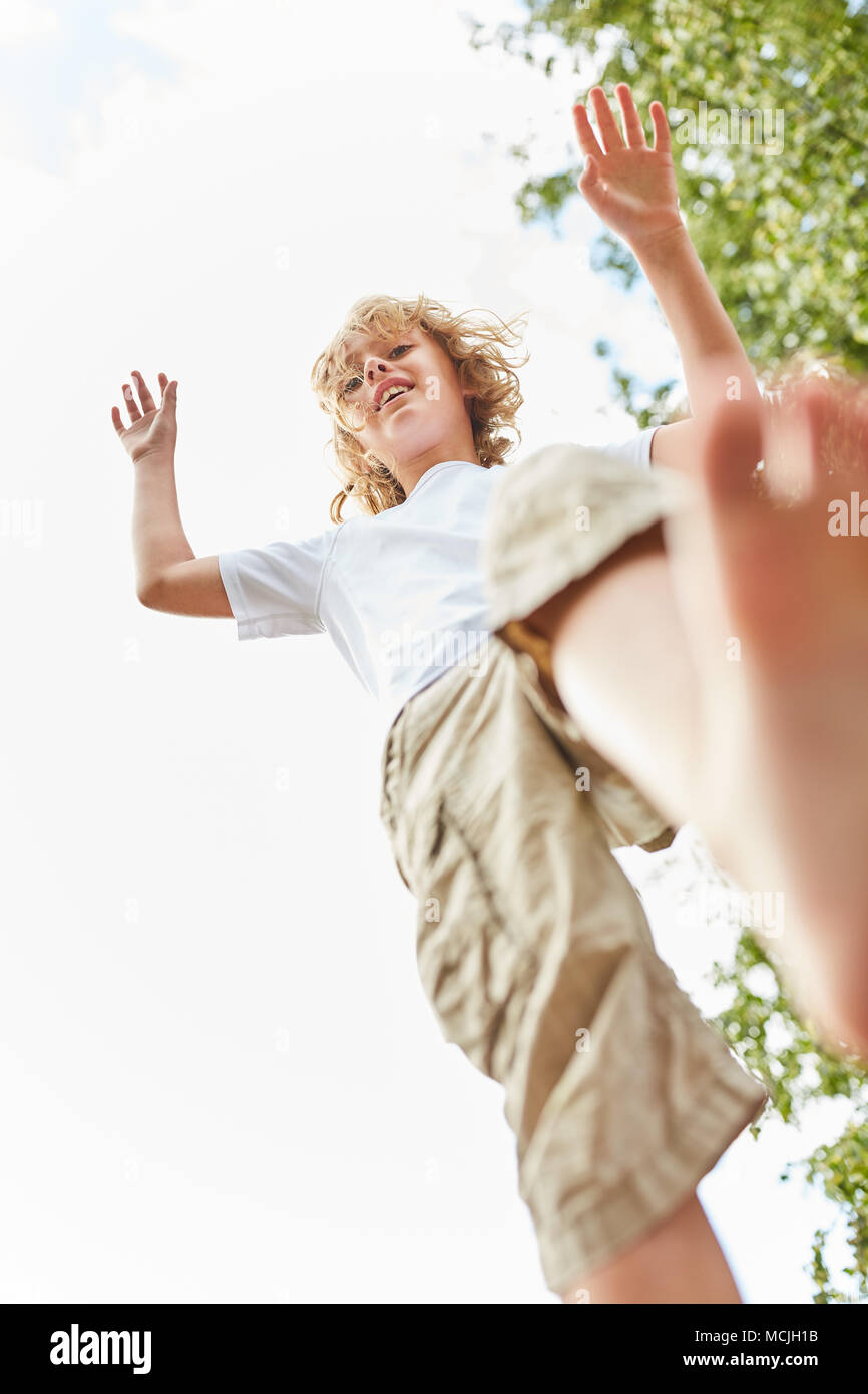 Keeping her balance hi-res stock photography and images - Alamy