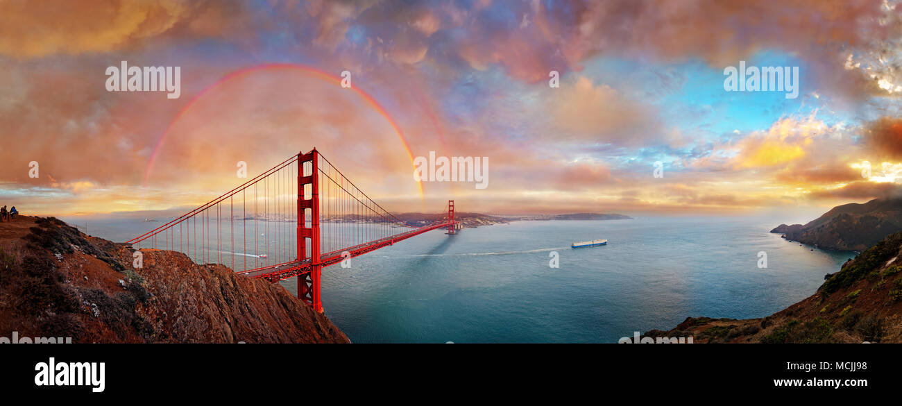 Rainbow gate hi-res stock photography and images - Alamy