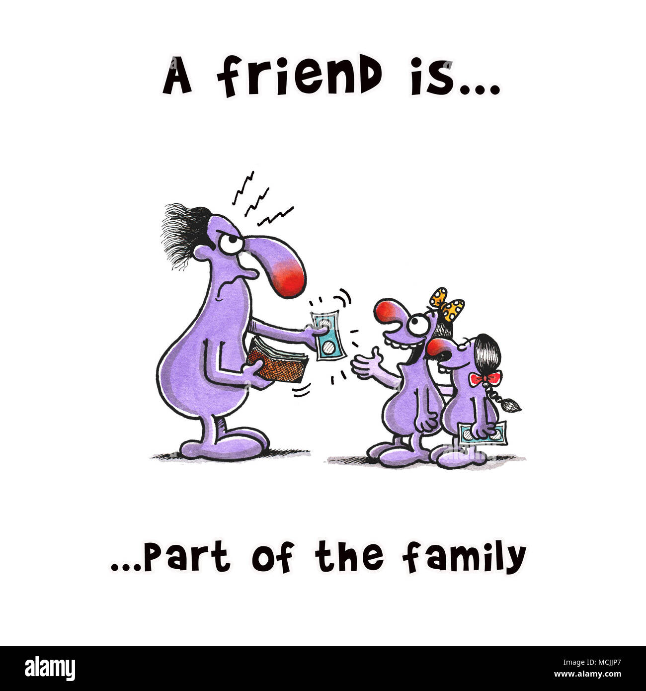 Give friend Cut Out Stock Images & Pictures - Alamy