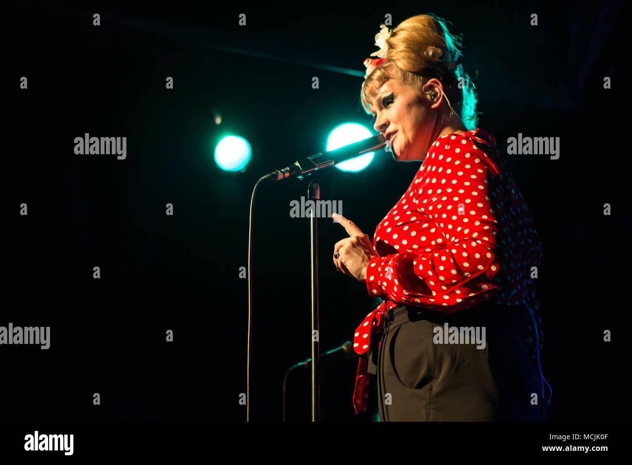 The Swiss singer and songwriter and winner of the Swiss singing casting ...