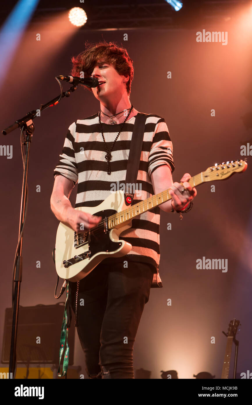The young British singer and songwriter Bry live at the Blue Balls ...