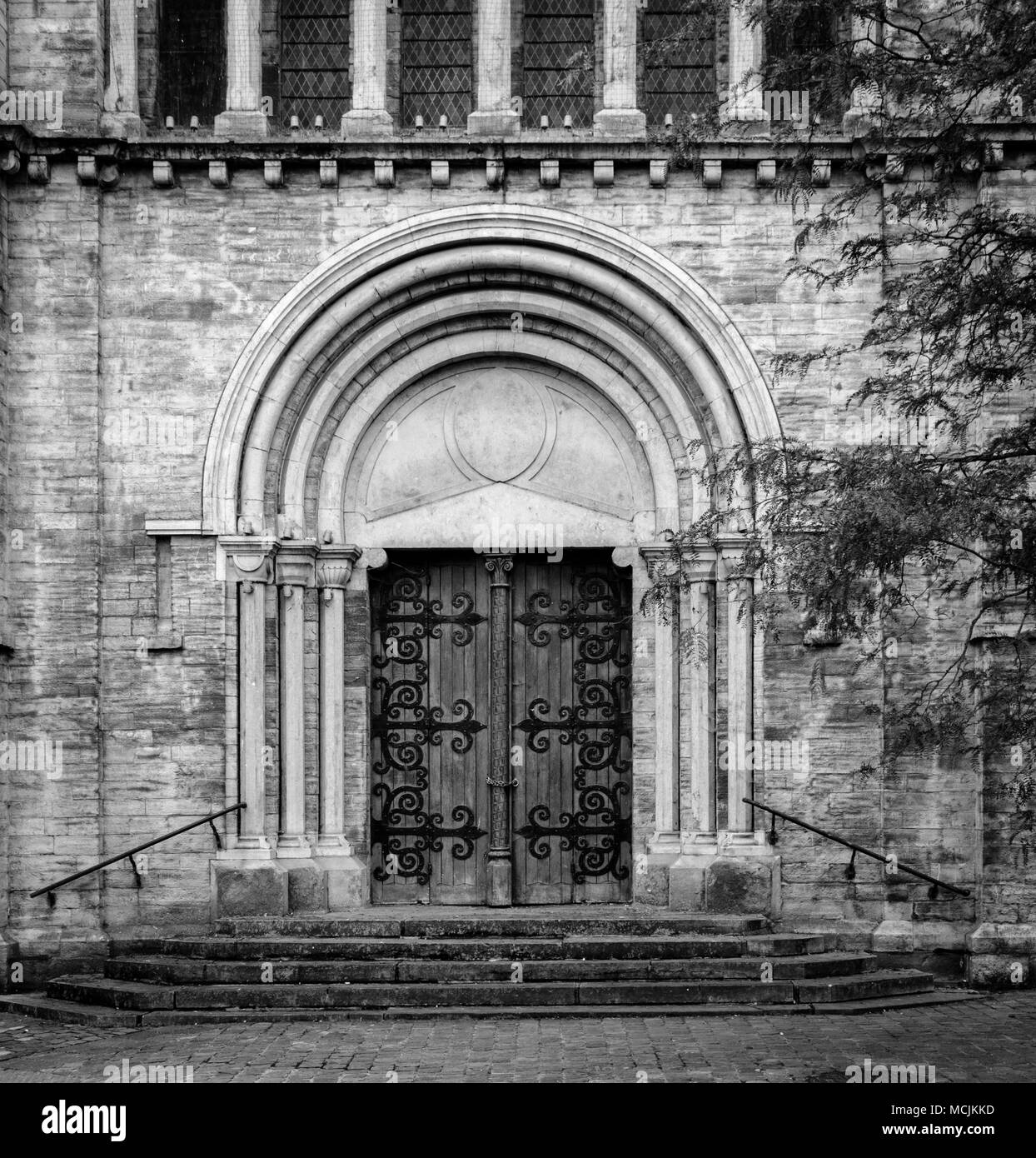 Pillar church Black and White Stock Photos & Images - Alamy