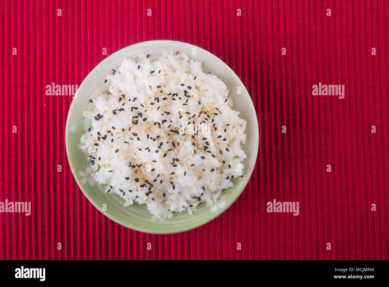 japanese cuisine. rice on background Stock Photo - Alamy