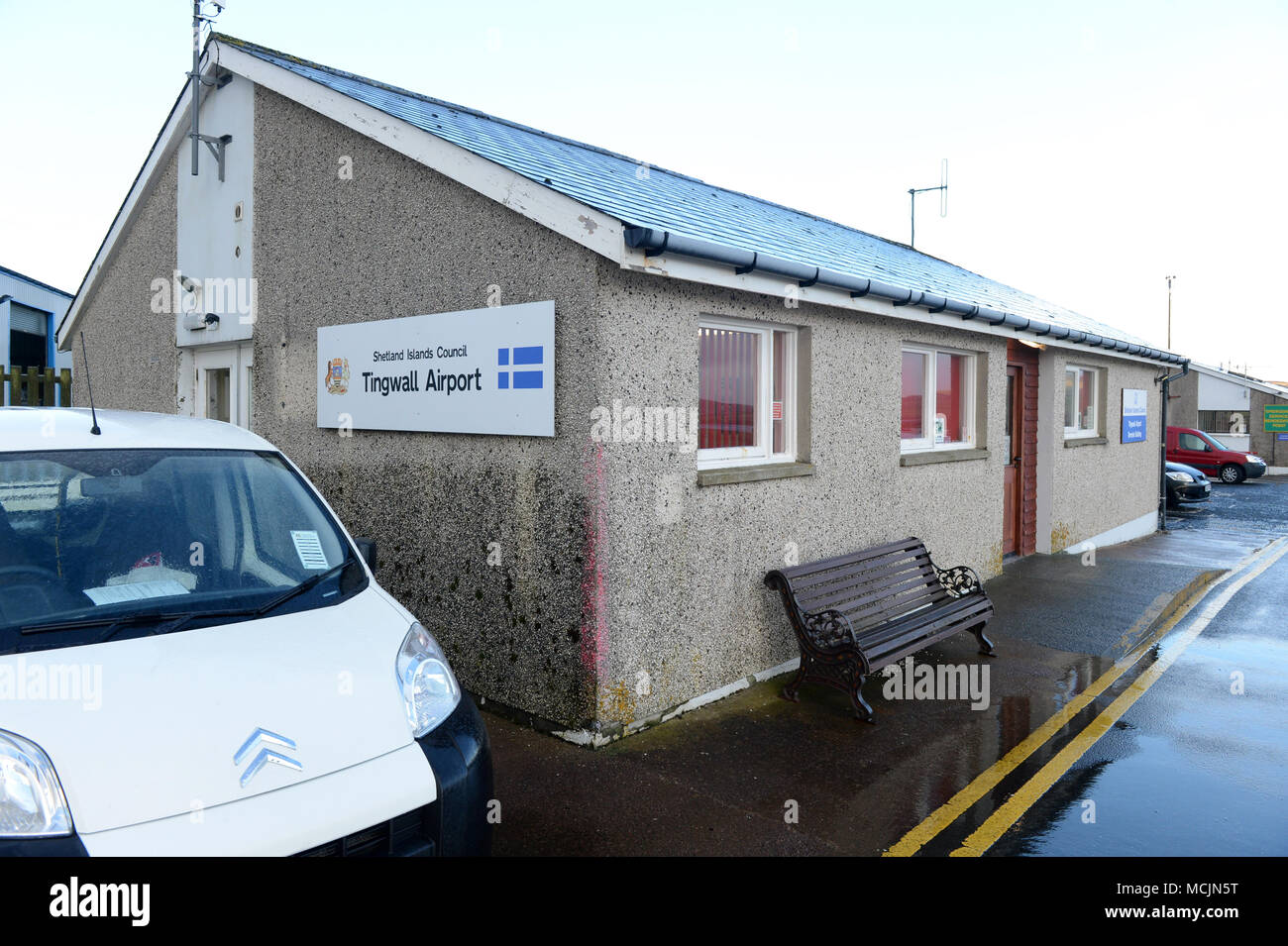 Tingwall airport hi-res stock photography and images - Alamy