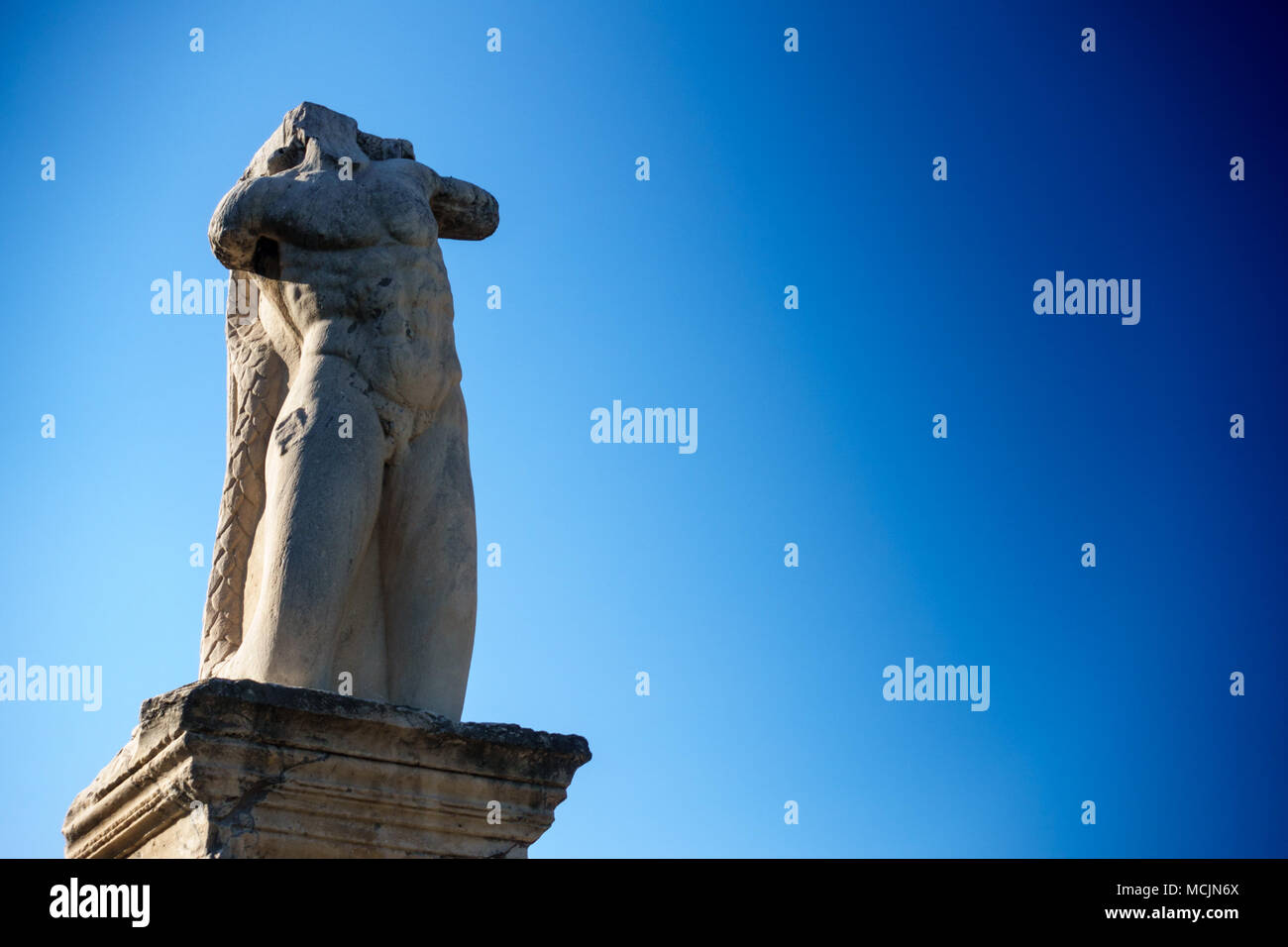 Colossal statue at Palatial Palace, Athens, Greece Stock Photo - Alamy