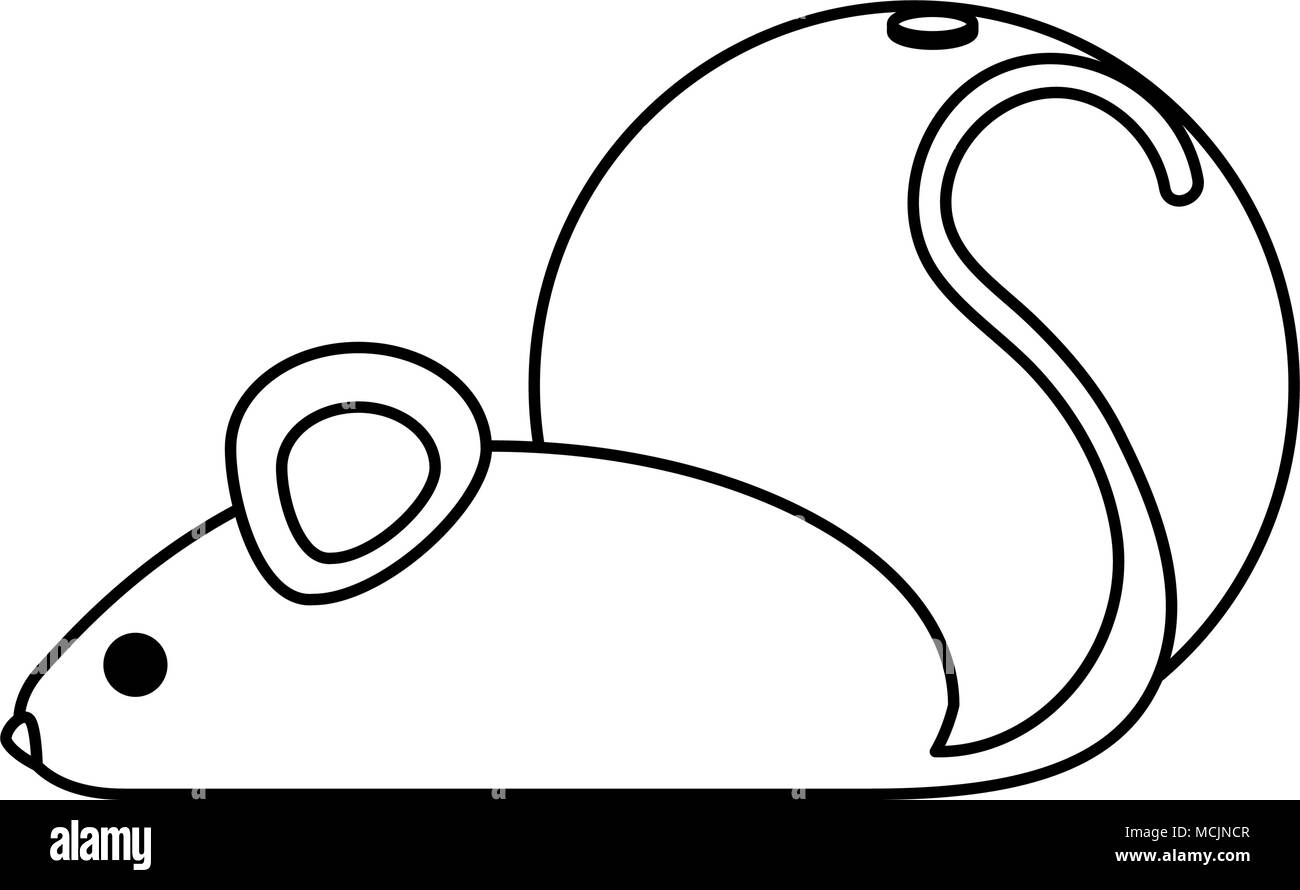 Little plastic mouse Stock Vector Images - Alamy