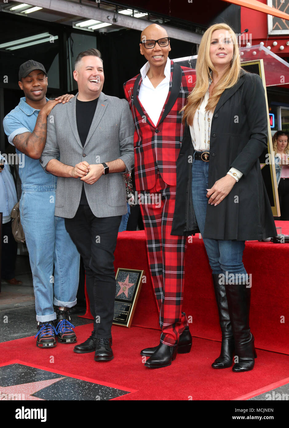 RuPaul Star Ceremony on the Hollywood Walk of Fame Featuring: Todrick ...