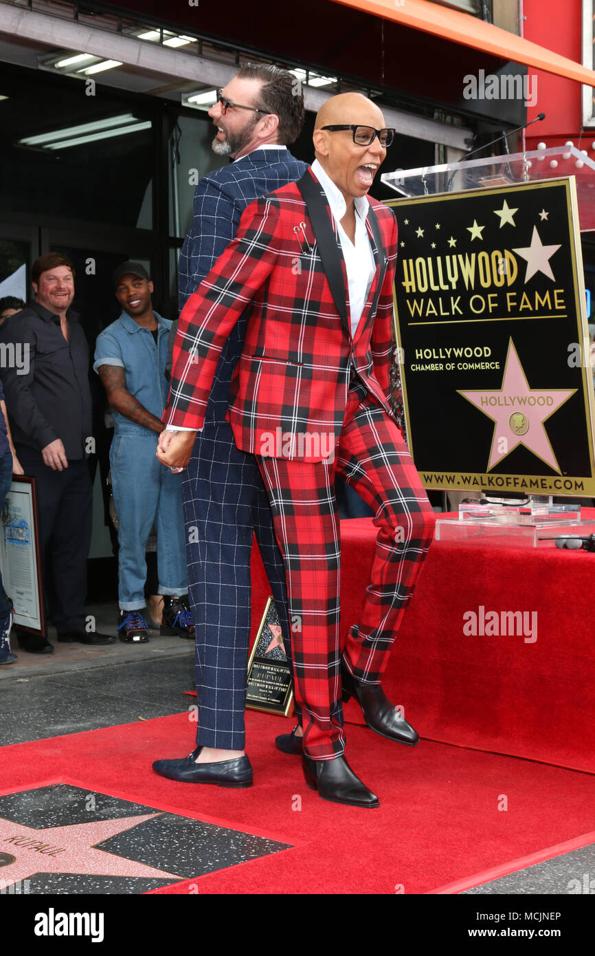 RuPaul Star Ceremony on the Hollywood Walk of Fame Featuring: Georges ...