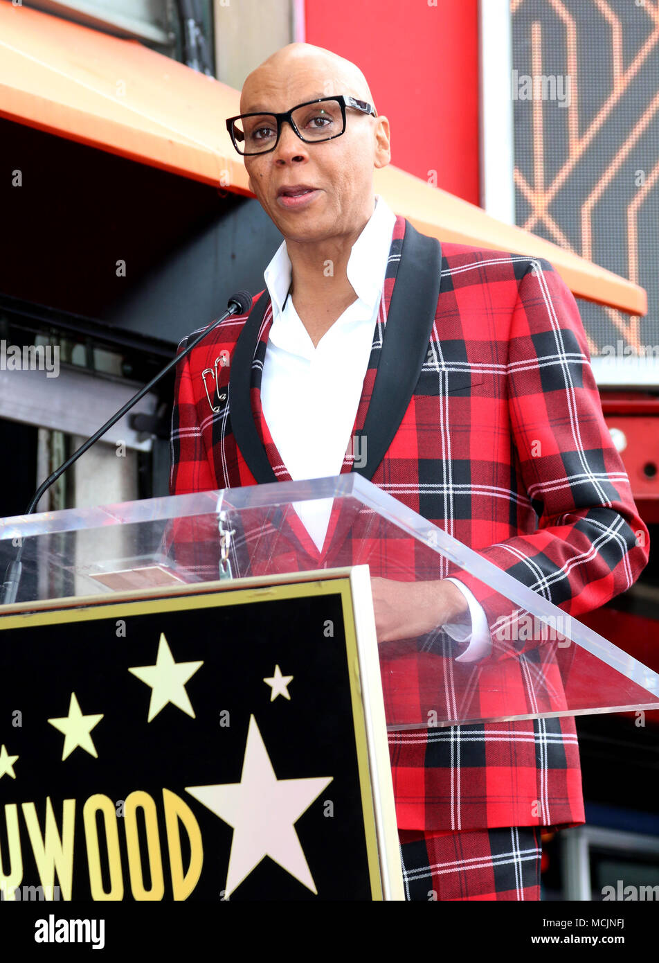 RuPaul Star Ceremony on the Hollywood Walk of Fame Featuring: RuPaul ...