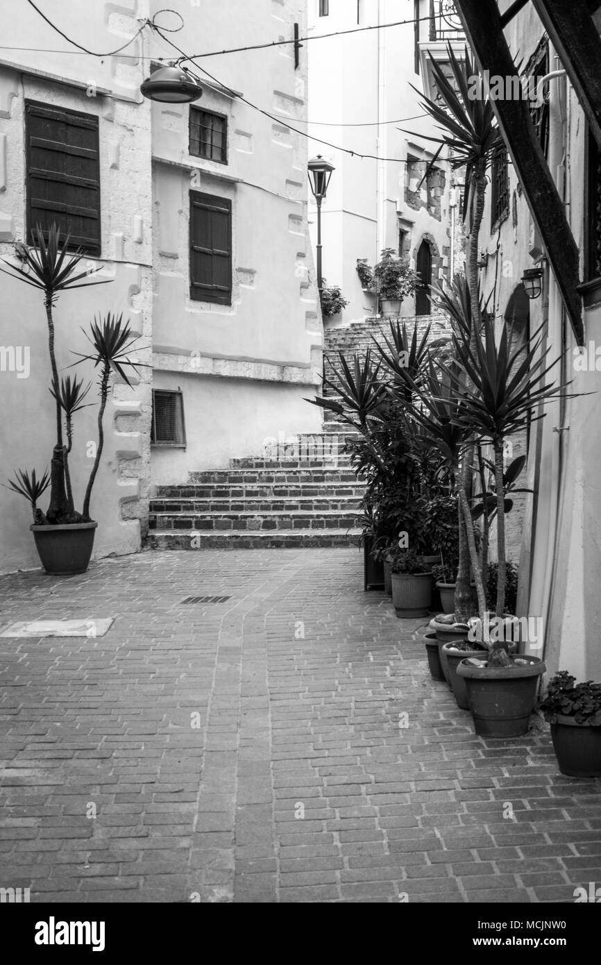 Crete greece island Black and White Stock Photos & Images - Alamy