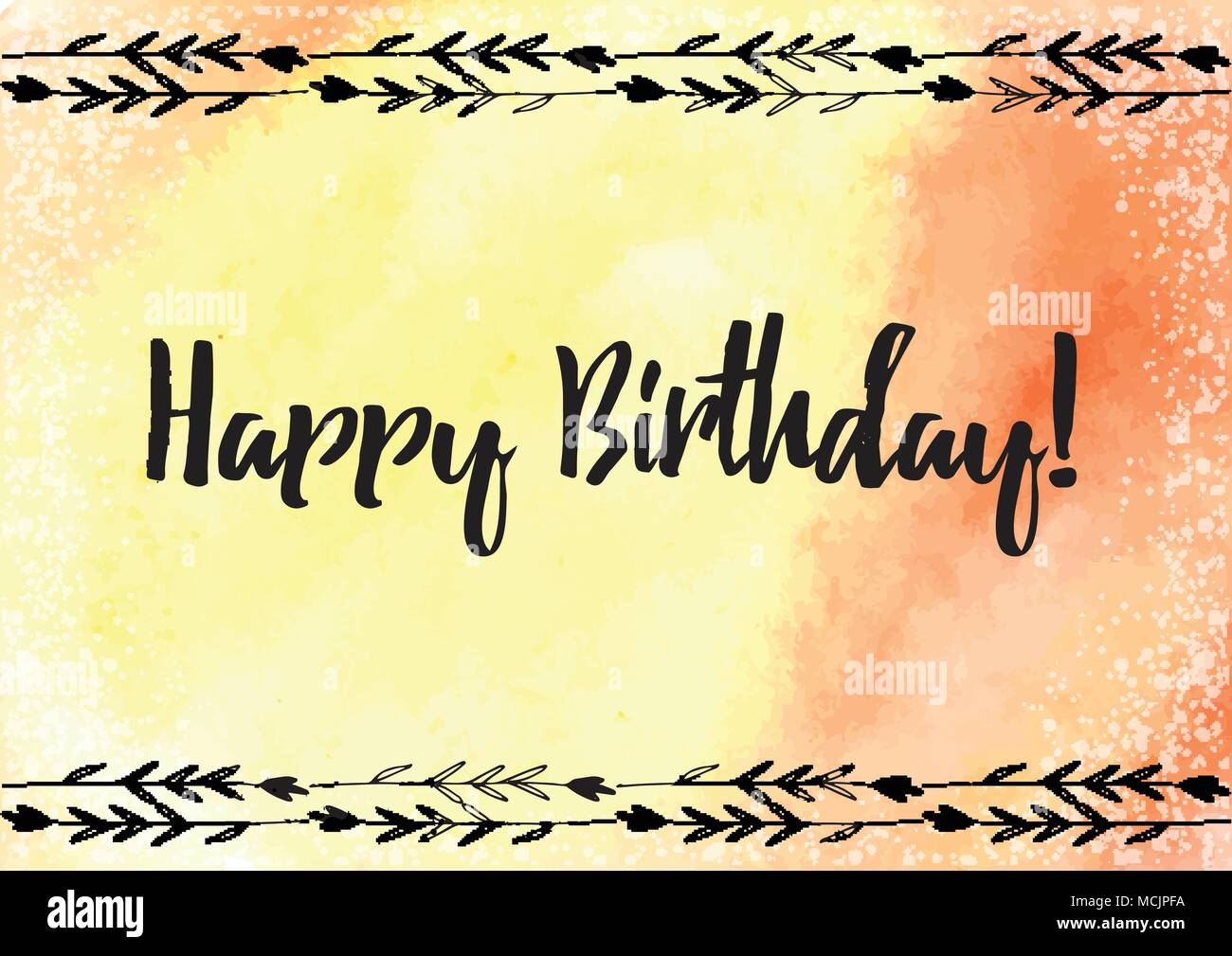 Abstract colorful watercolor background. Digital art pinting. Vector ...